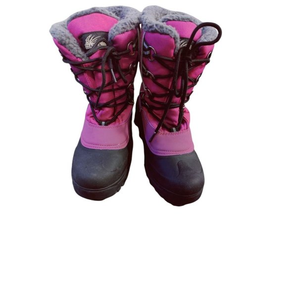 Itasca | Shoes | Itasca Girls Youth Winter Snow Boots Kicker Berry Pink ...